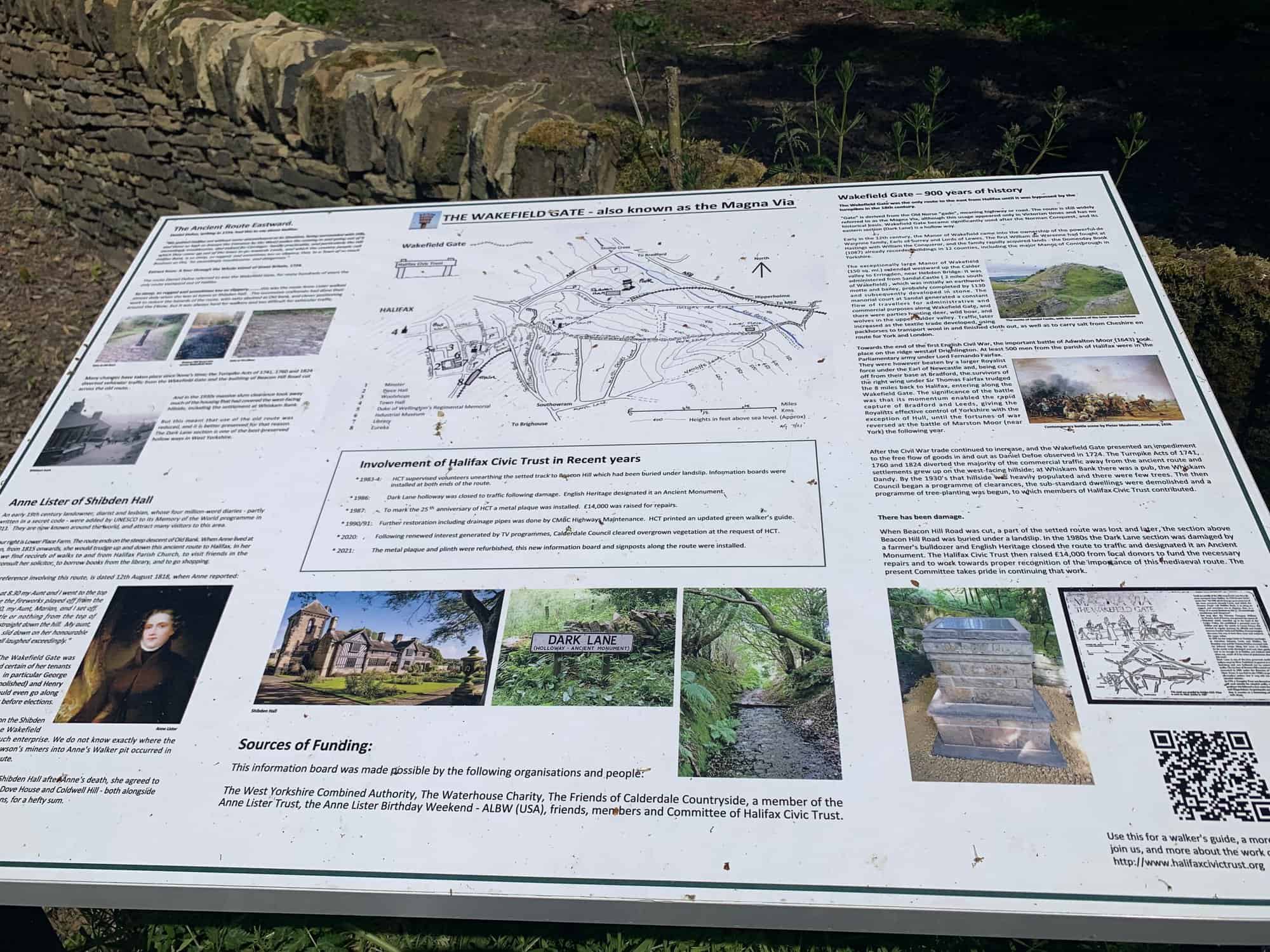 The Magna Via also known as The Wakefield Gate Halifax: a great walk ...